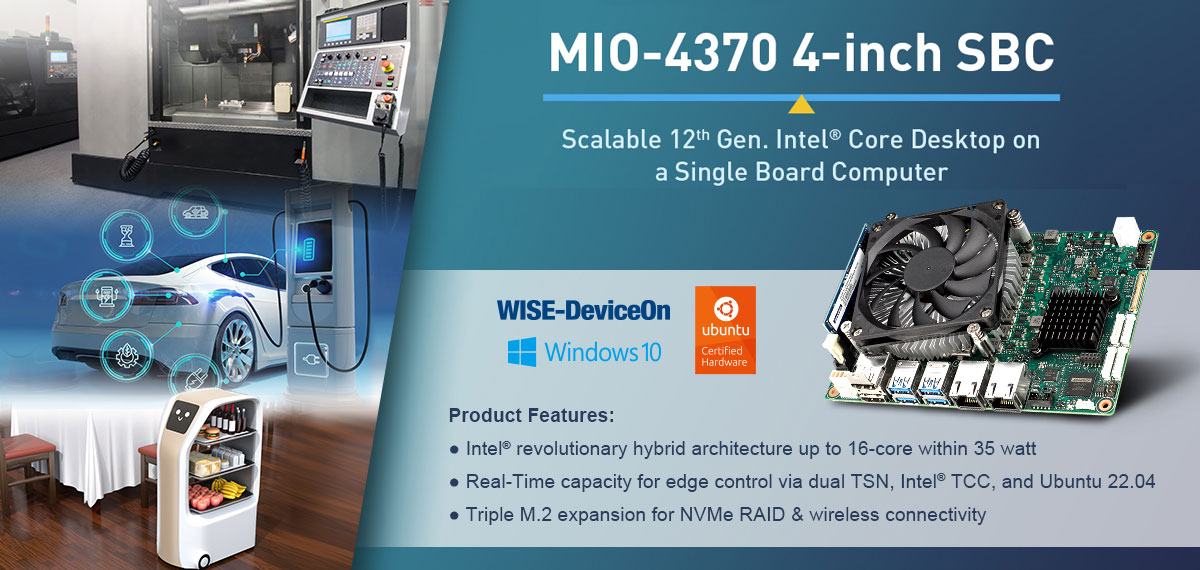 Anewtech Systems AD-MIO-4370 Embedded Board Advantech EPIC Single Board ...