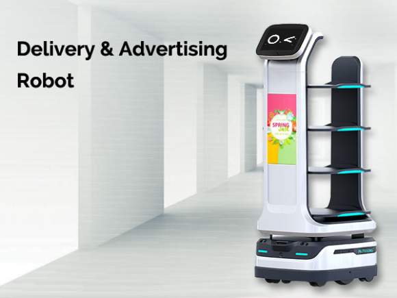 Anewtech Systems - Delivery and Advertising Robot - Solutions - AI ...